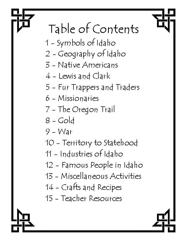 A Rendezvous With Idaho History - Guide – Sterling Ties Publications